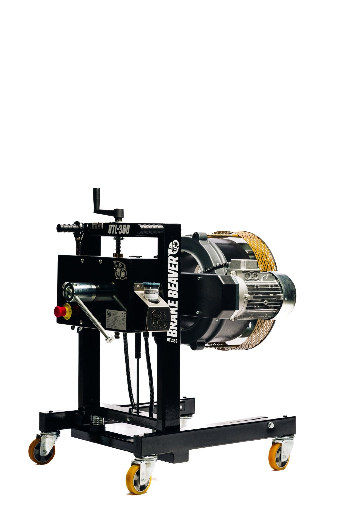 On Truck Lathe - Heavy Duty Disk Brake Solution - Maventech